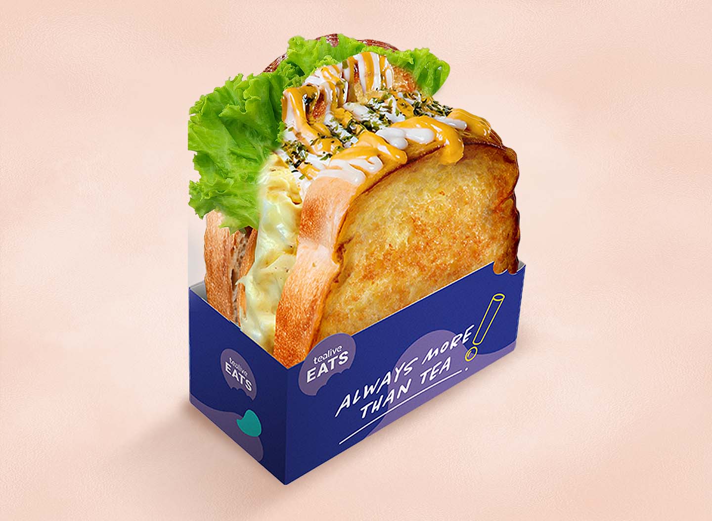 Egg Mayo Toastea – Tealive